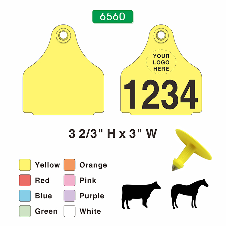 Wholesale Medium Cattle Ear Tags 6560, Animal Ear Tags | Accory ...