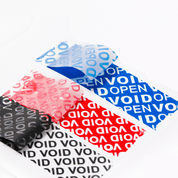 Wholesale High Residue Tamper Evident Security Labels, Stickers, and ...