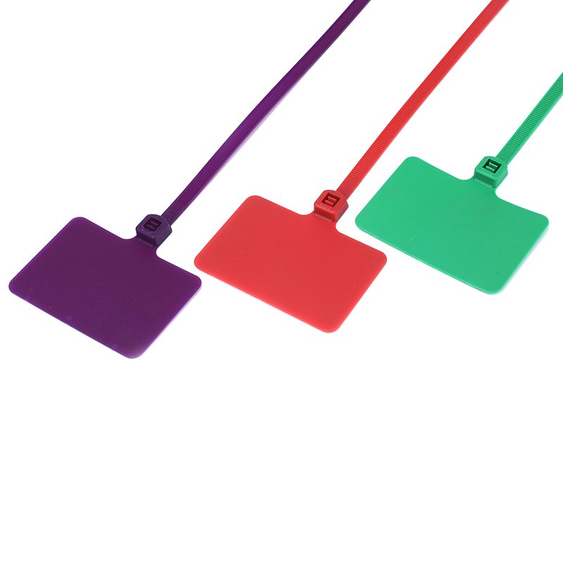 Wholesale 2” x 3” Large flag ID Cable Ties, 230mm and 300mm tie length ...