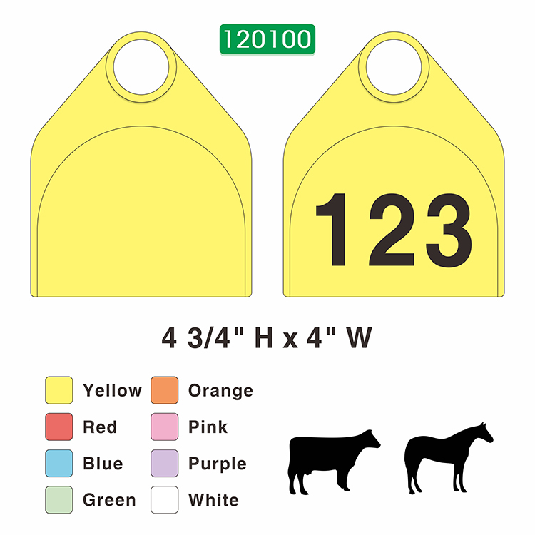 Wholesale Neck Tags for Livestock Identification, Cow Neck Tags 120100 ...