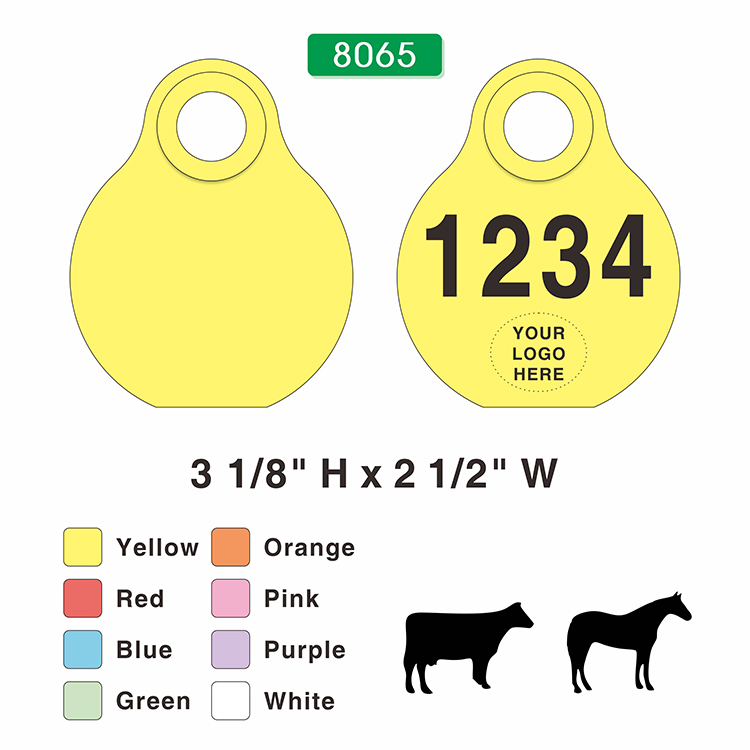 Wholesale Livestock Neck Tags, Cattle Neck Tags 8065 | Accory ...
